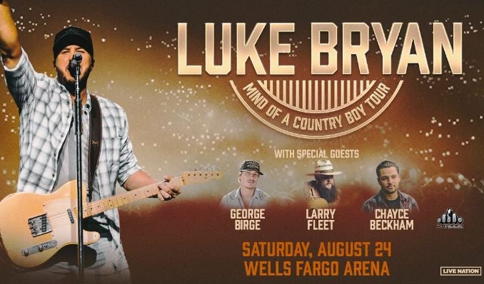 Luke Bryan: Mind of a Country Boy Tour 2024 | First Fleet Concerts